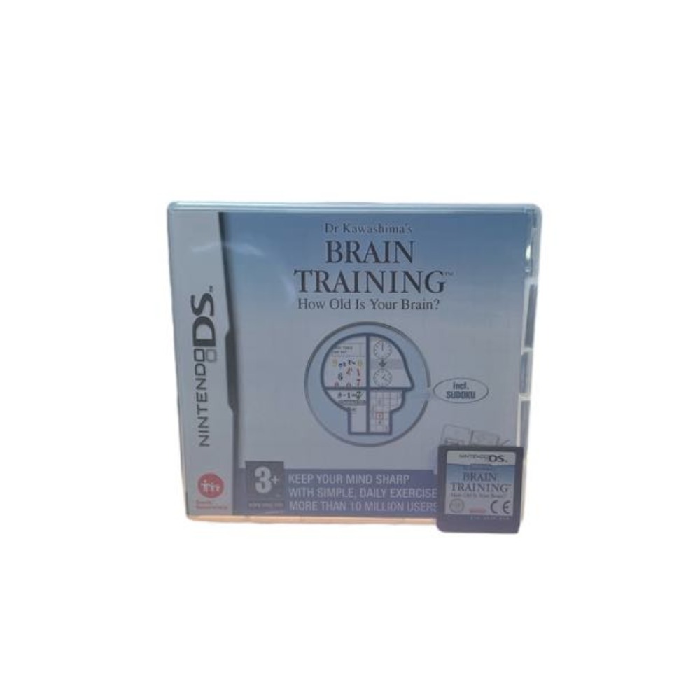 Pre-owned Brain Training: How Old Is Your Brain? (3+) - Nintendo DS ...